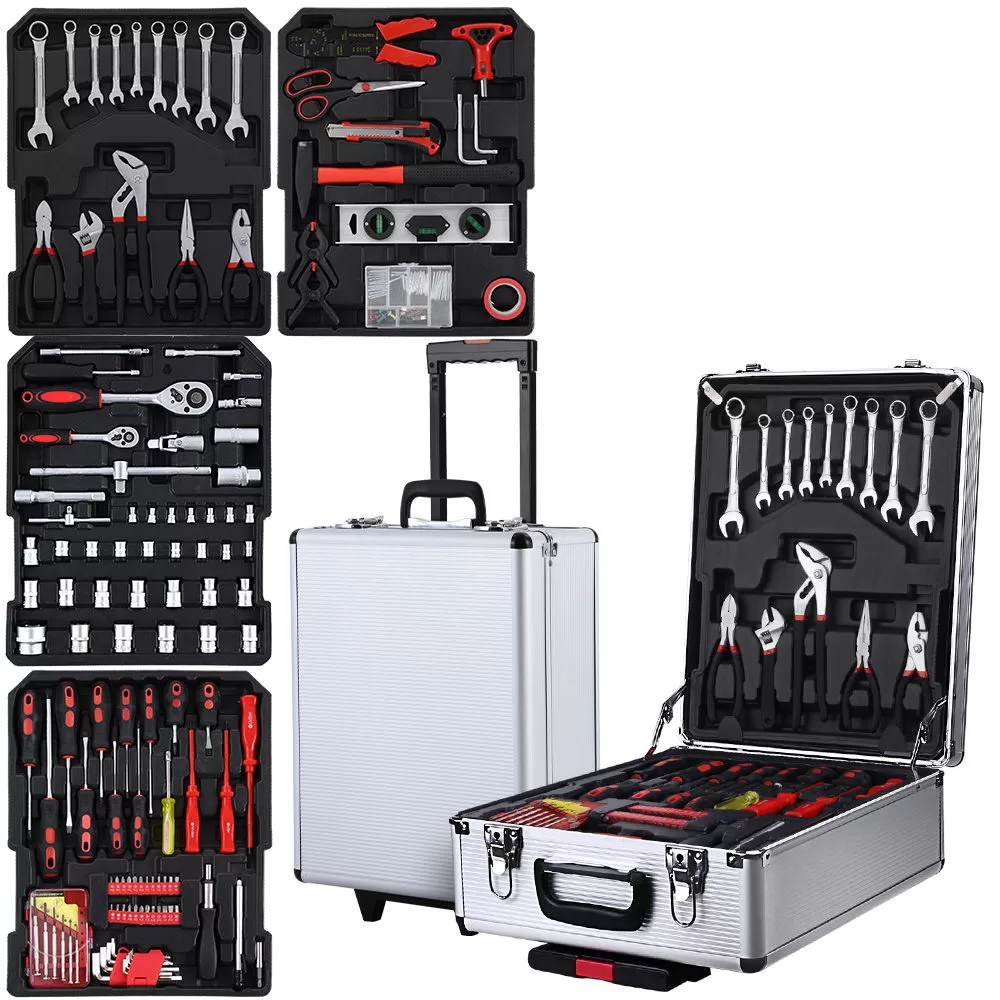 Mobile 786-Piece Mechanics Tool Kit with Trolley Case - Bugout Australia