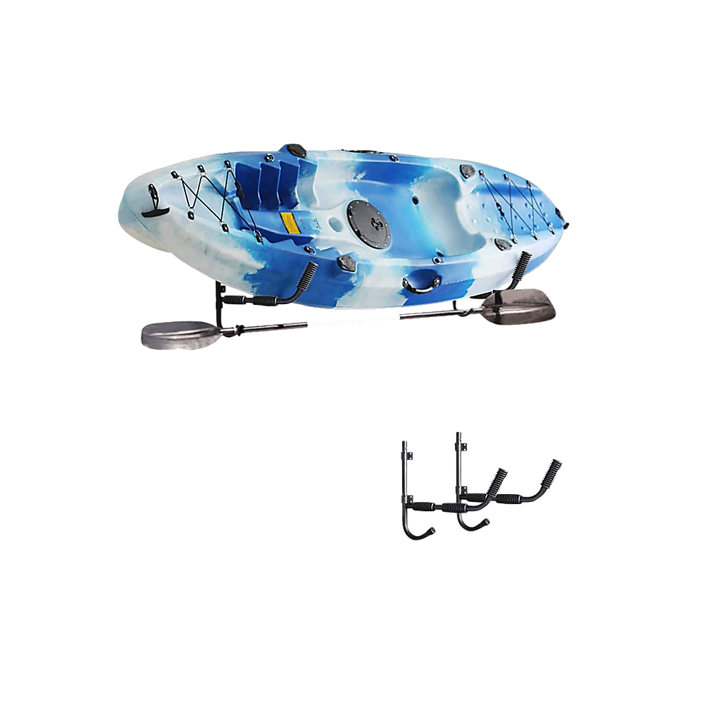 Wall-Mounted Kayak & Canoe Storage Rack with Swivel Design - Bugout ...