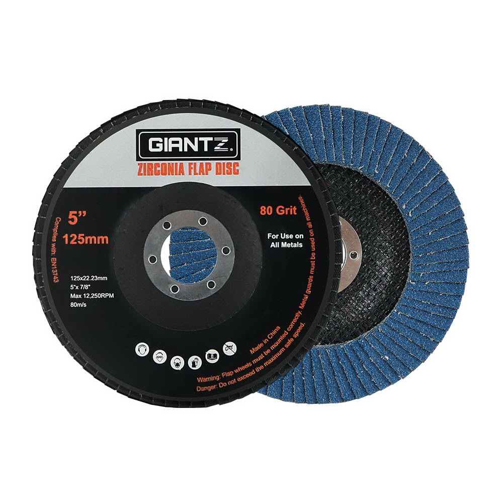 Zirconia Sanding Flap Disc for Angle Grinding (100 PCS) - Bugout Australia