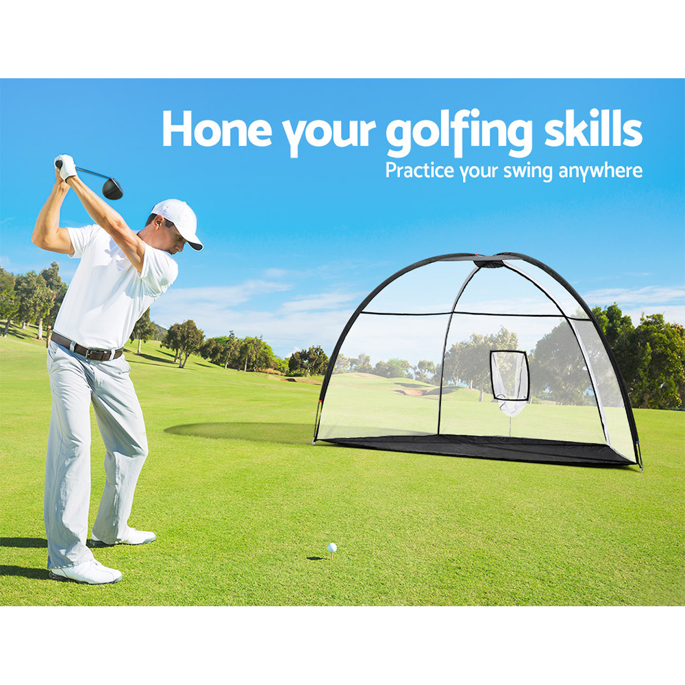 Portable Golf Practice Net with Target Mat - Bugout Australia